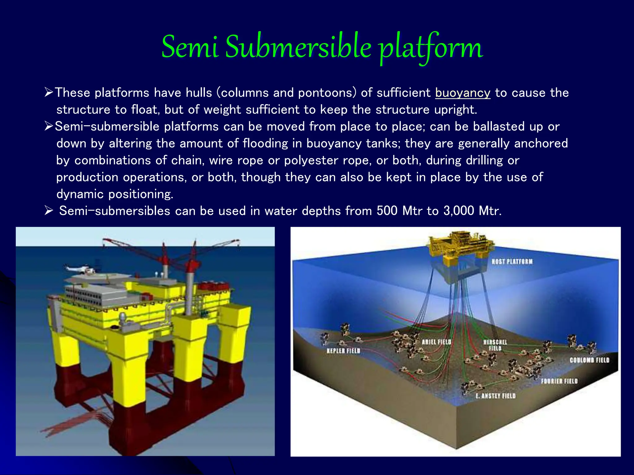 OIL & GAS OFFSHORE PLATFORM overview with details | PPTX