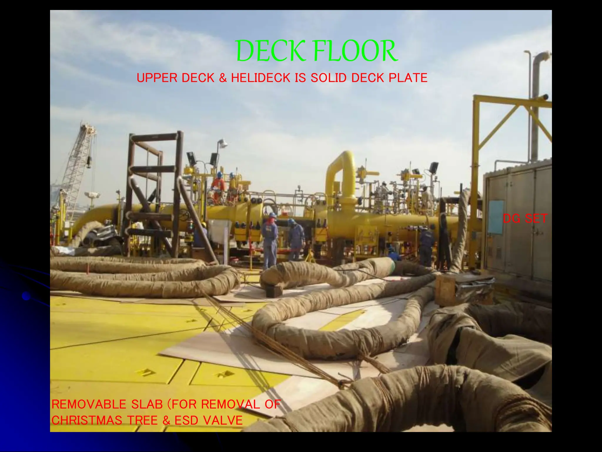 OIL & GAS OFFSHORE PLATFORM overview with details | PPTX