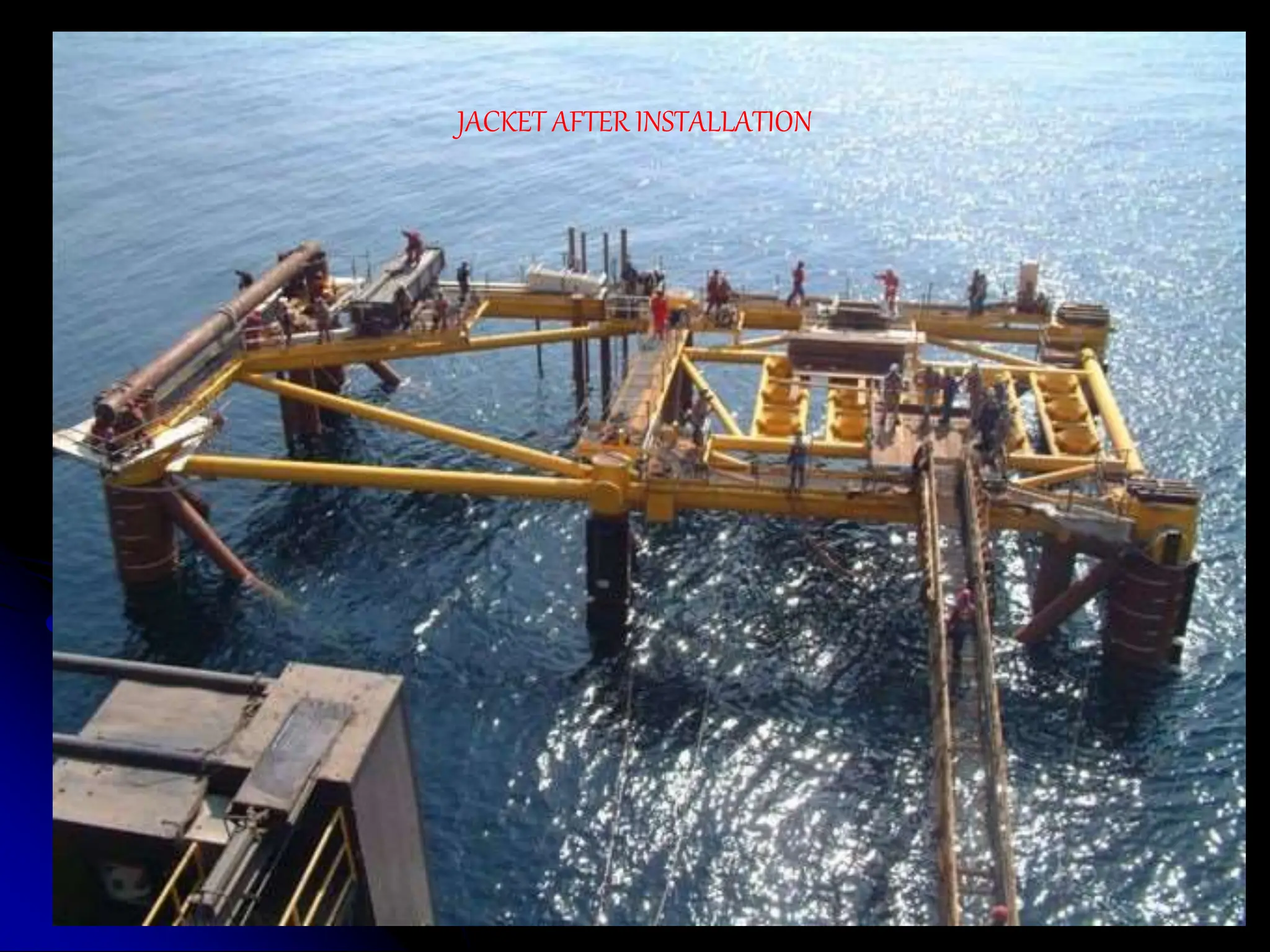 OIL & GAS OFFSHORE PLATFORM overview with details | PPTX