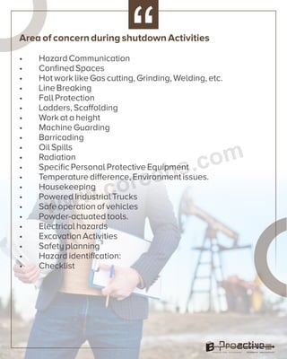 Oil & Gas Processing Unit Shutdown - Based on a detailed article from B ...