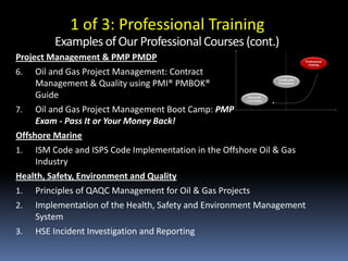 Oil & Gas technical training courses | PDF
