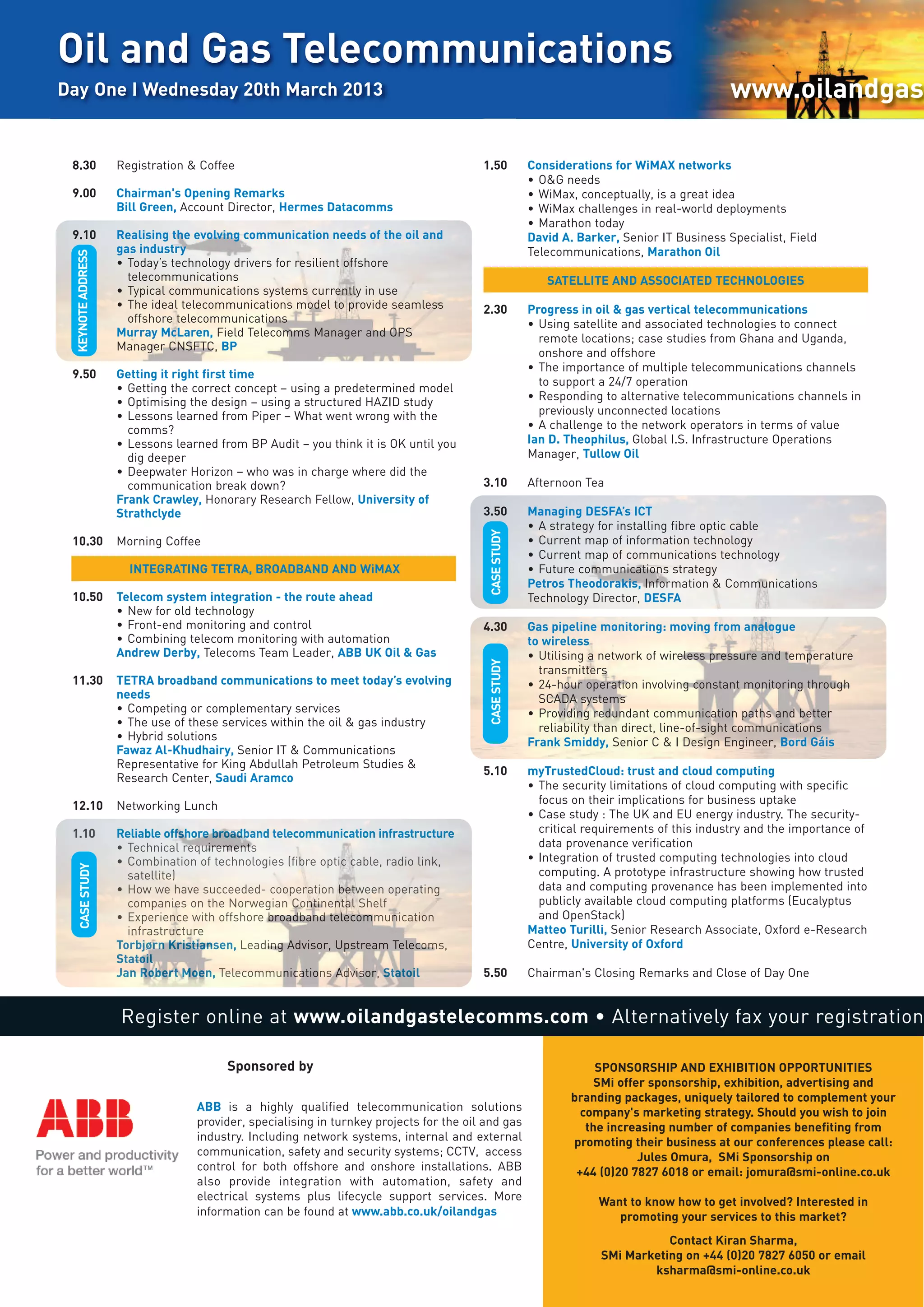 Oil & gas telecommunications | PDF