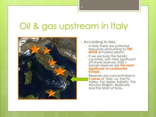 Oil & gas upstream market in Italy - A quick outlook | PDF