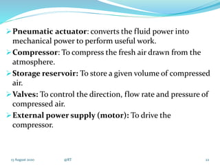 Introduction of Oil hydraulics and pneumatic | PPT