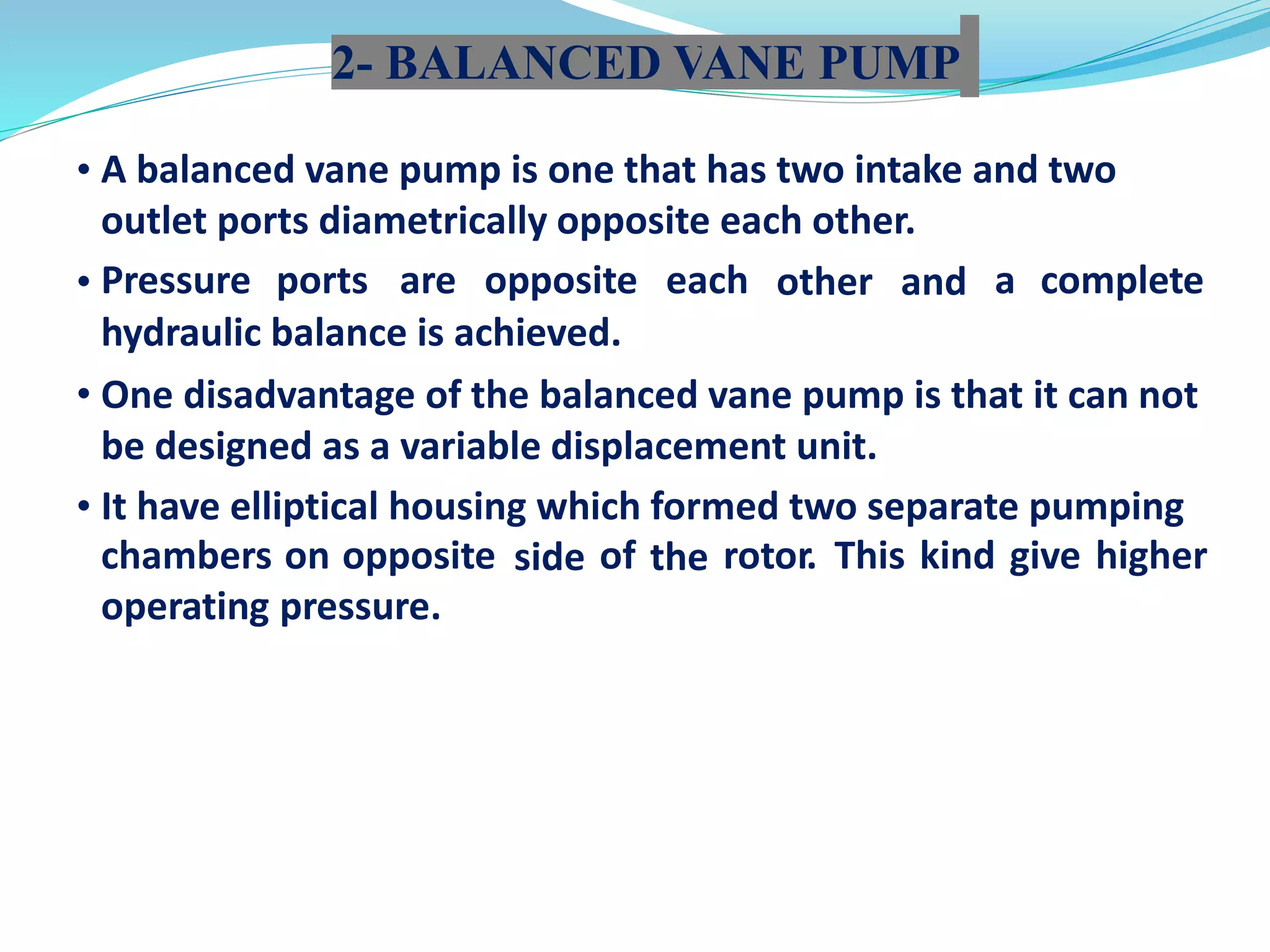 Hydraulic Pumps, Motors and Actuators | PPT