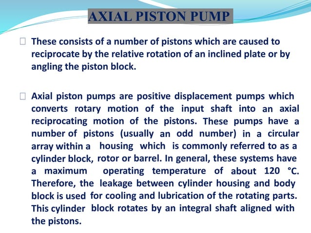 Hydraulic Pumps, Motors and Actuators | PPT | Physics | Science