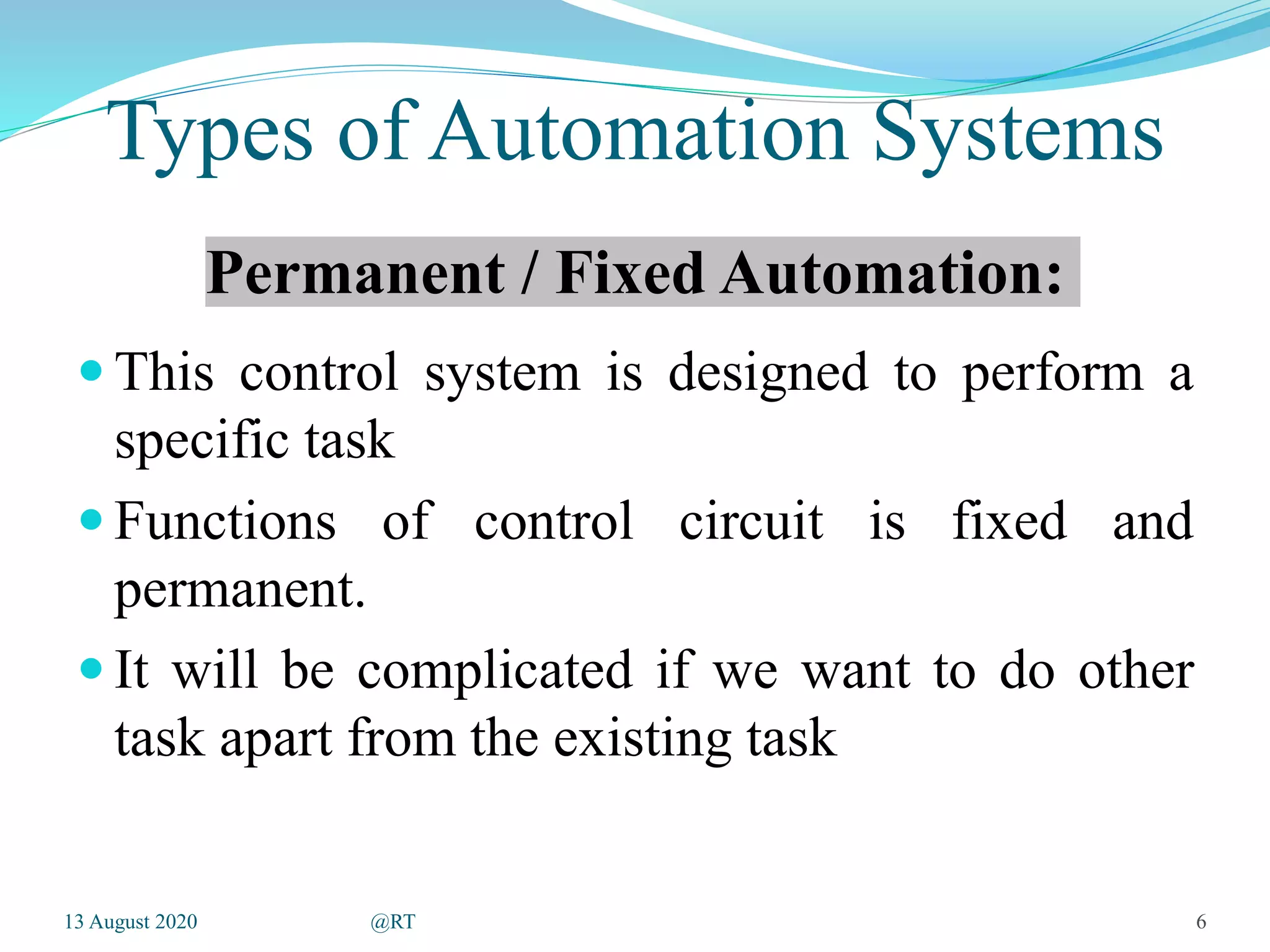 Introduction to Automation | PPT