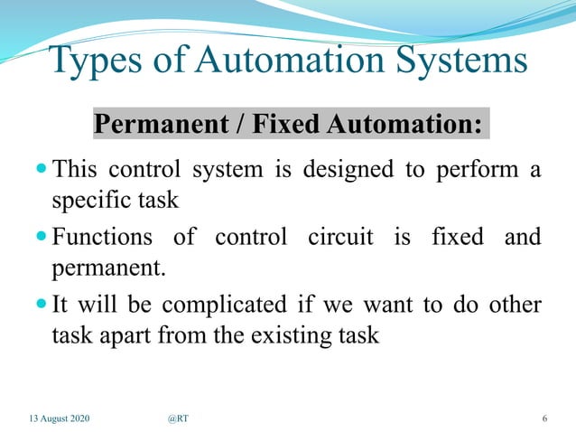 Introduction to Automation | PPT