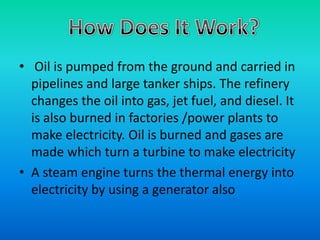Oil Energy | PPTX