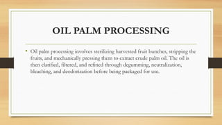 Oil_palm_presentation_by__Sriman___.pptx | Agriculture | Industries