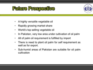 Economic importance and Production technology of Oil Palm | PDF