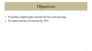 Oil palm shell concrete | PPTX