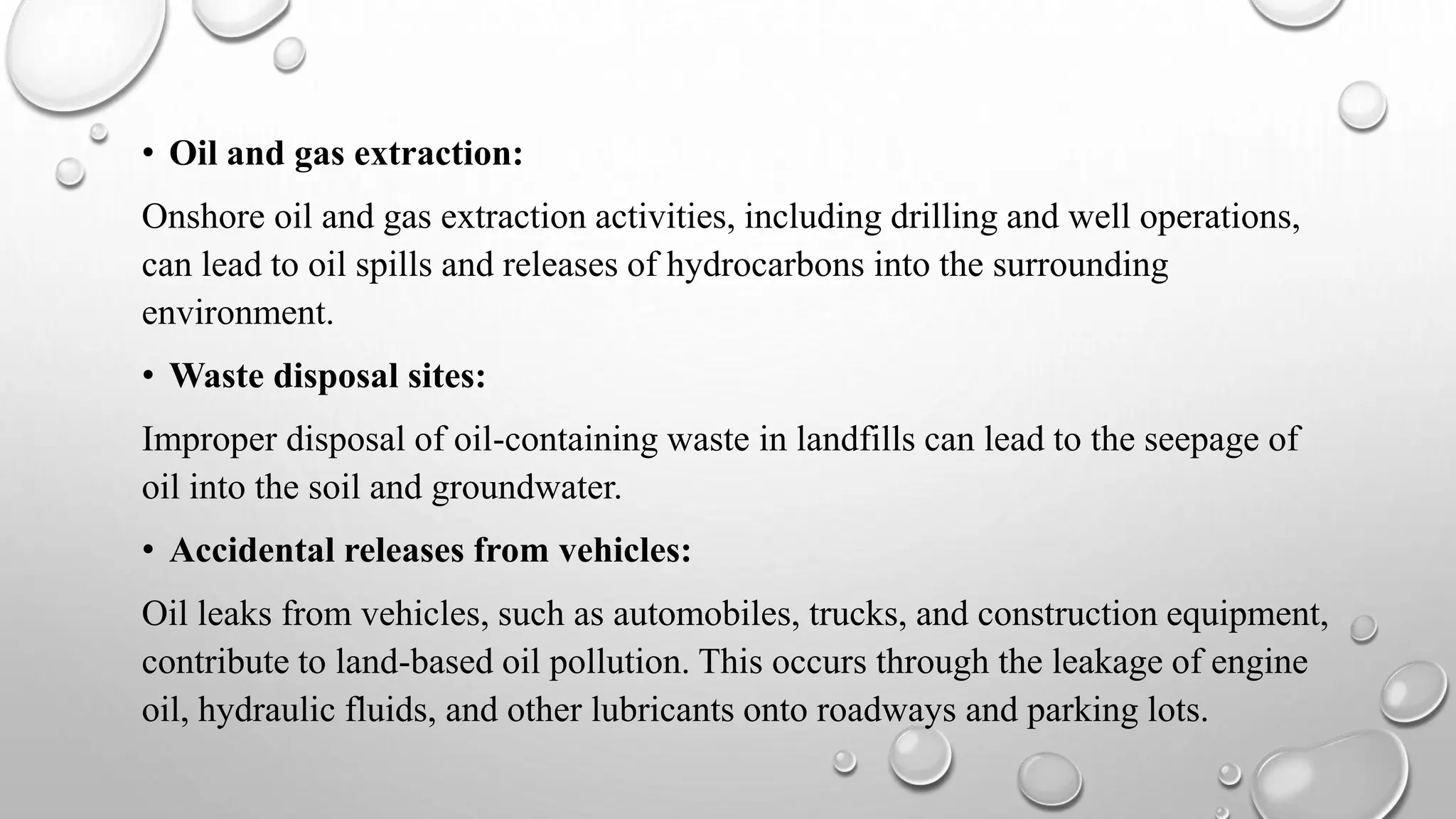 Oil pollution type of pollution in ecosystem.pptx