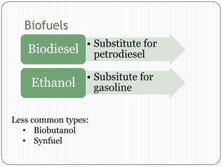 Biodiesel production from algae | PPTX