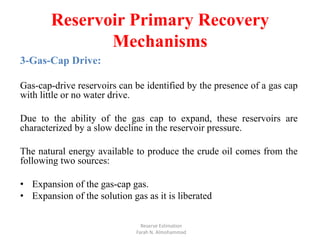Oil Recovery and reservoir engineeringff | PDF