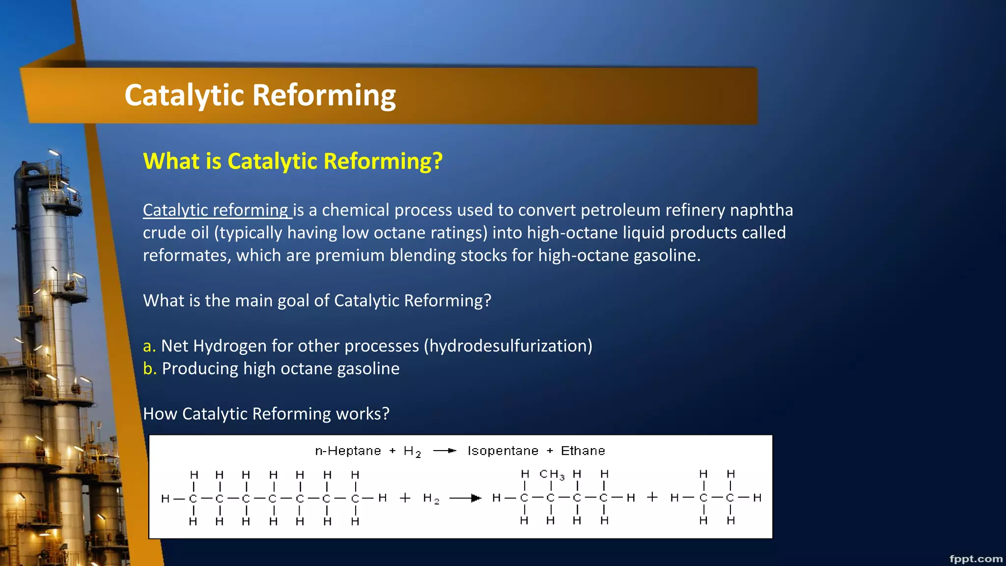 Oil refinery Presentation | PDF