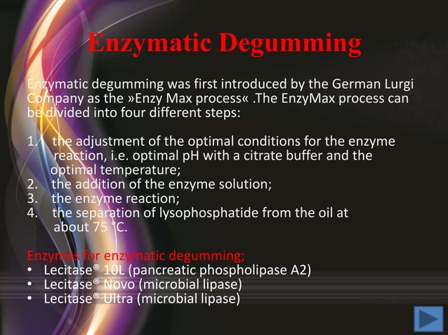 Oil refinery(degumming process) | PPTX | Chemistry | Science