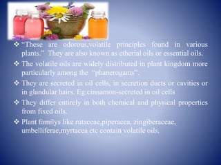 voltaile oil | PPTX | Perfume and Fragrance | Beauty