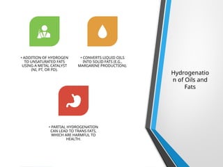 Oils and Fats: Chemical Reactions & Analysis | PPT