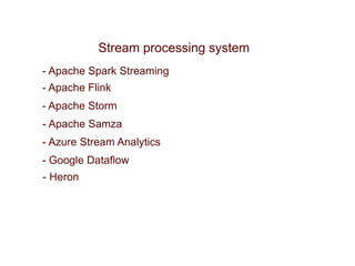 Big Data and Spark Streaming. Oil production sensors data monitoring | PPTX | Cloud Computing ...