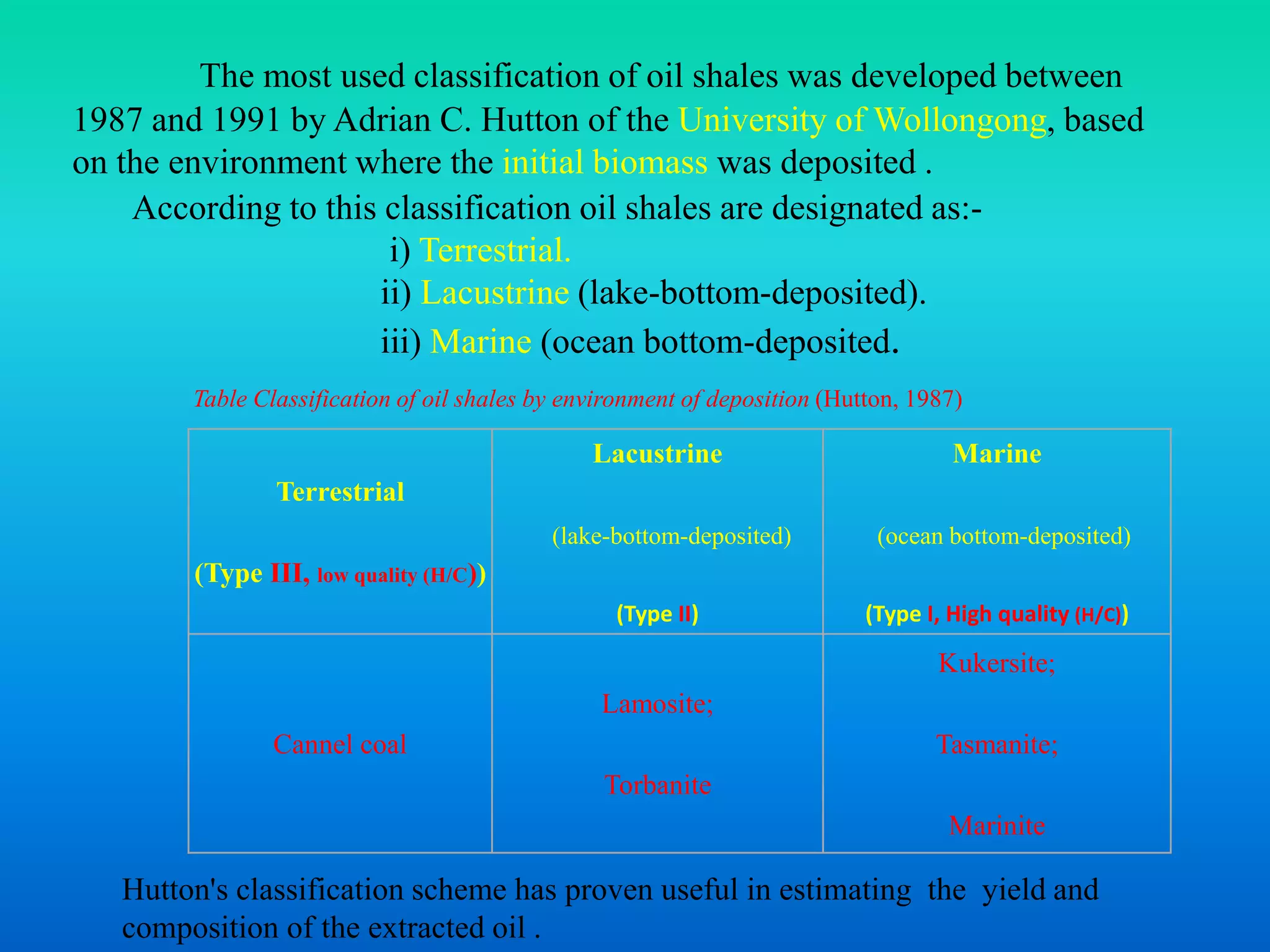 Oil shale..New fossil fuel for century | PDF