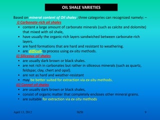 Oil shale..New fossil fuel for century | PDF