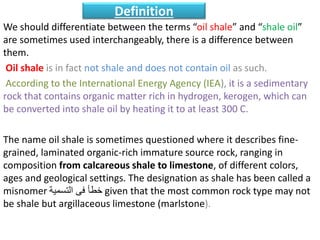 Oil shale 2 | PPTX