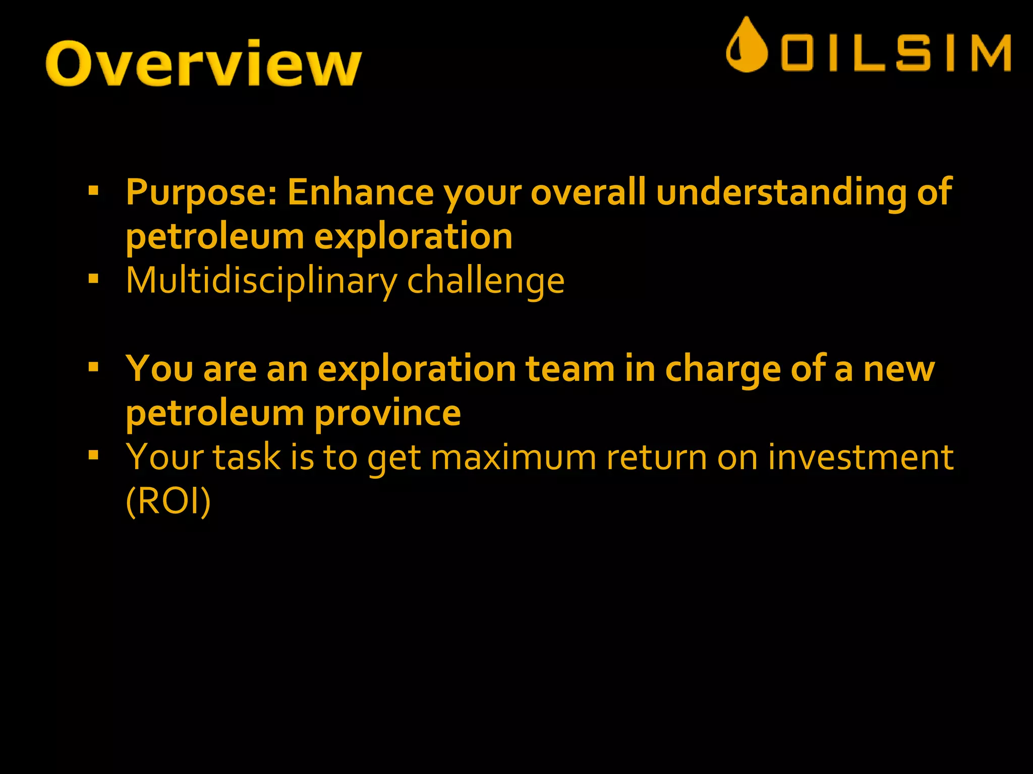 Oil Sim Exploration Faroes | PPT | Geology | Science