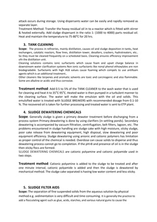 Oil sludge treatment m2 | PDF