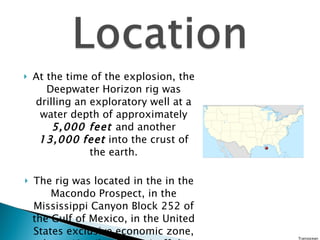 Deepwater Horizon Oil Spill | PPT