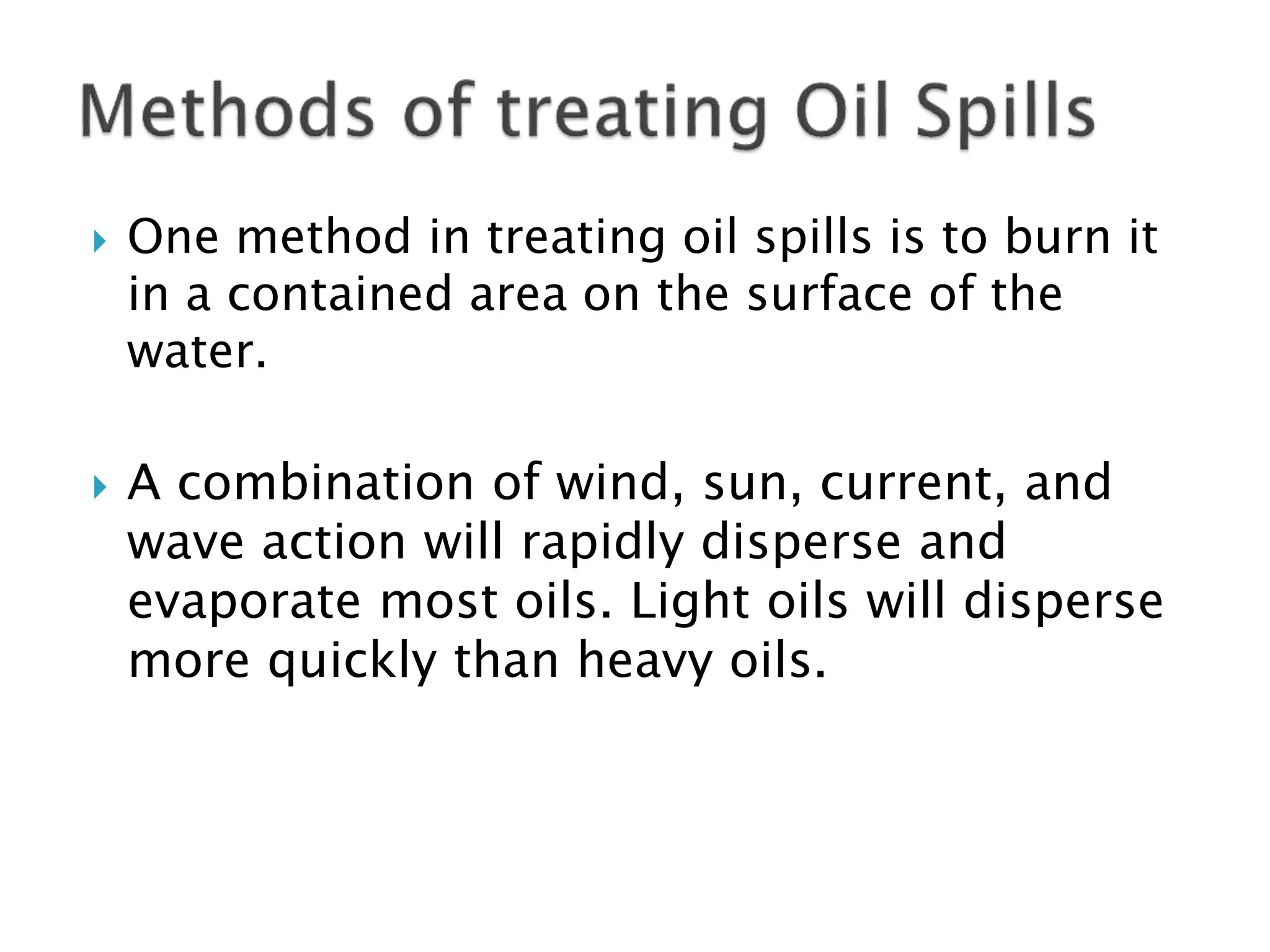 Oil spill (Causes, Control and Prevention) | PPTX