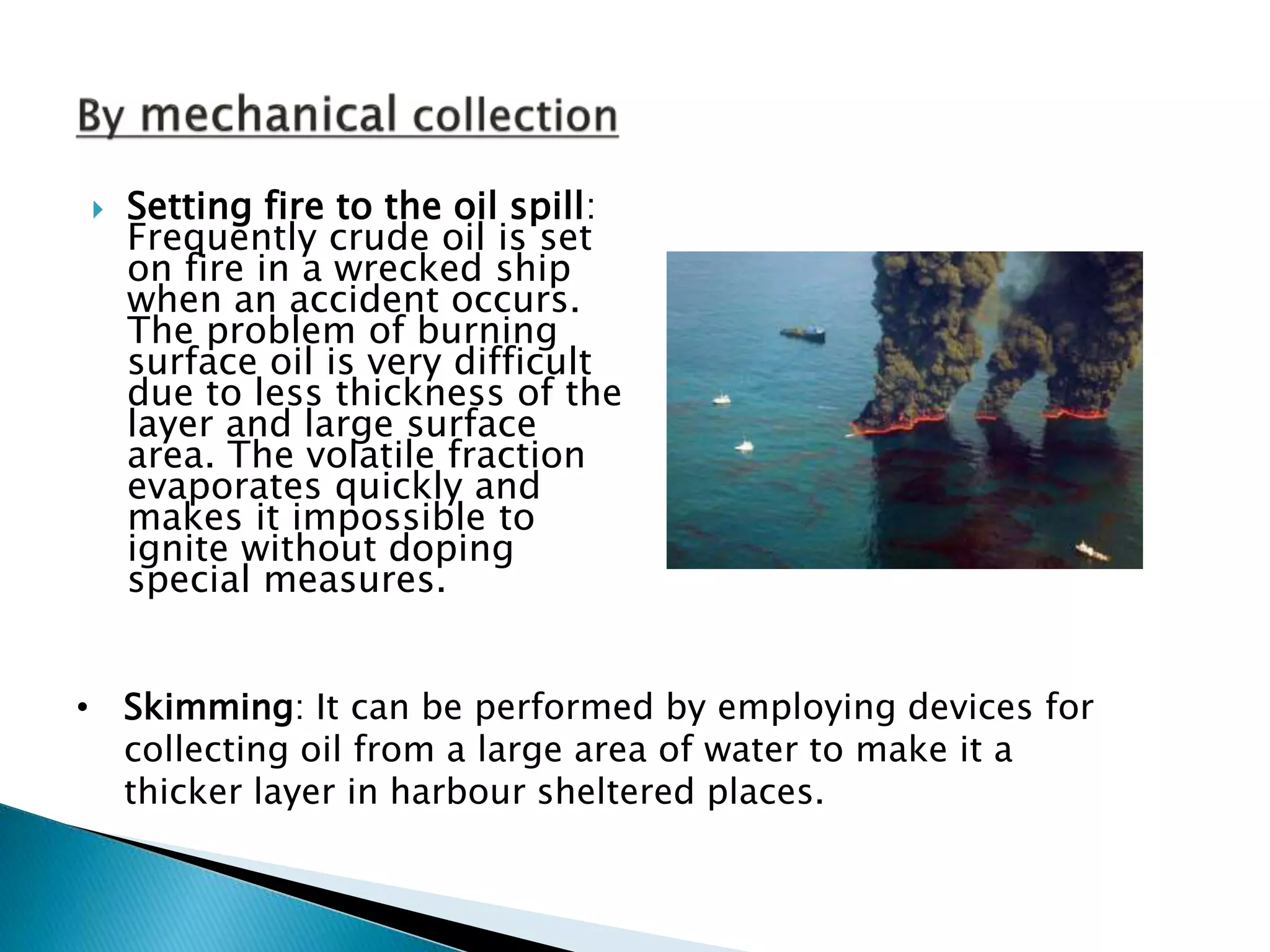 Oil spill (Causes, Control and Prevention) | PPTX