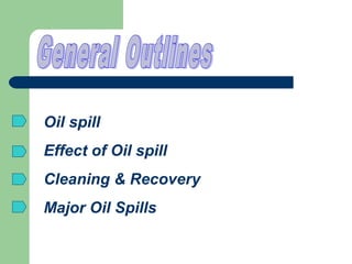 Oil spill ppt | PPT