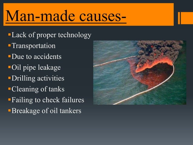 Oil spill and it's Cleaning operation | PPT