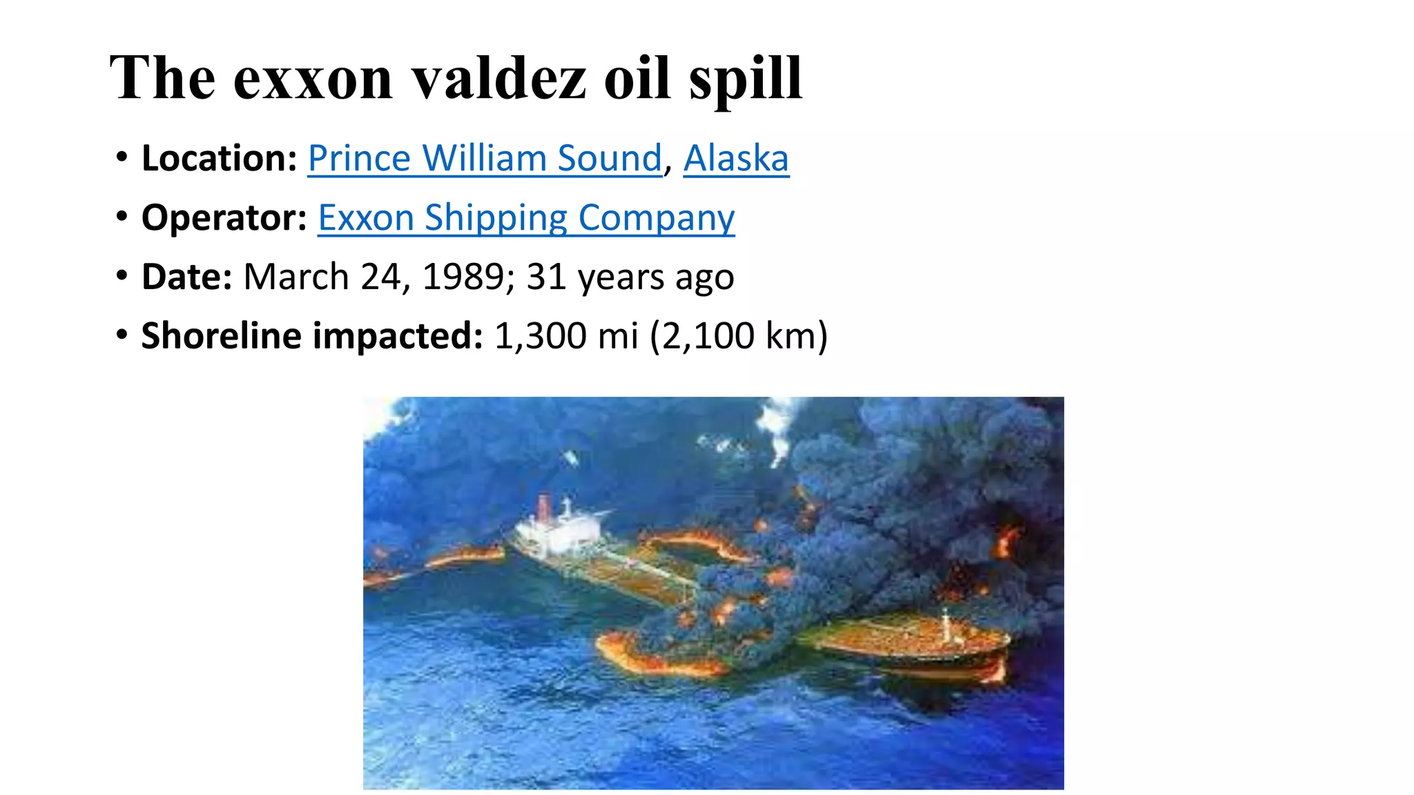 Oil spill presentation | PPTX