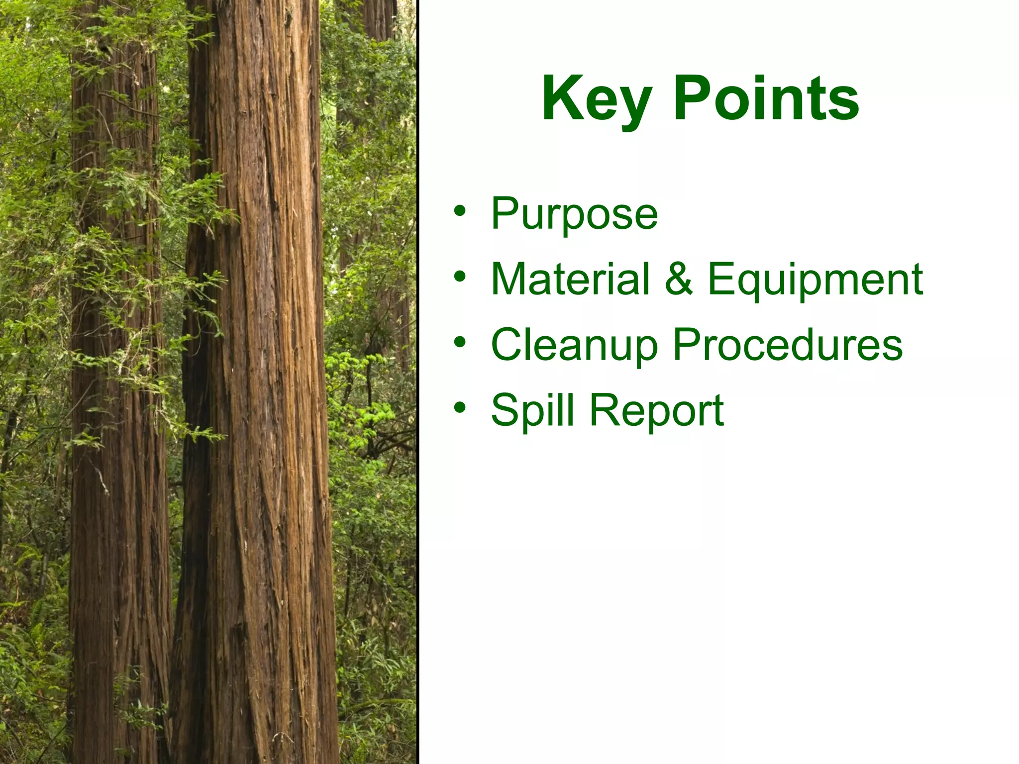 Oil spill reporting & cleanup | PPT