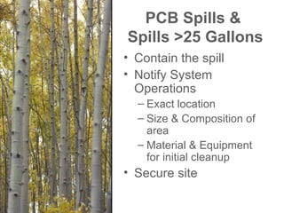 Oil spill reporting & cleanup | PPT