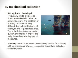 Oil spills prevention | PPT