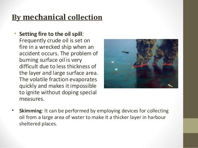 Oil spills prevention