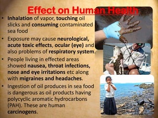 Oil Spills Effects On Humans