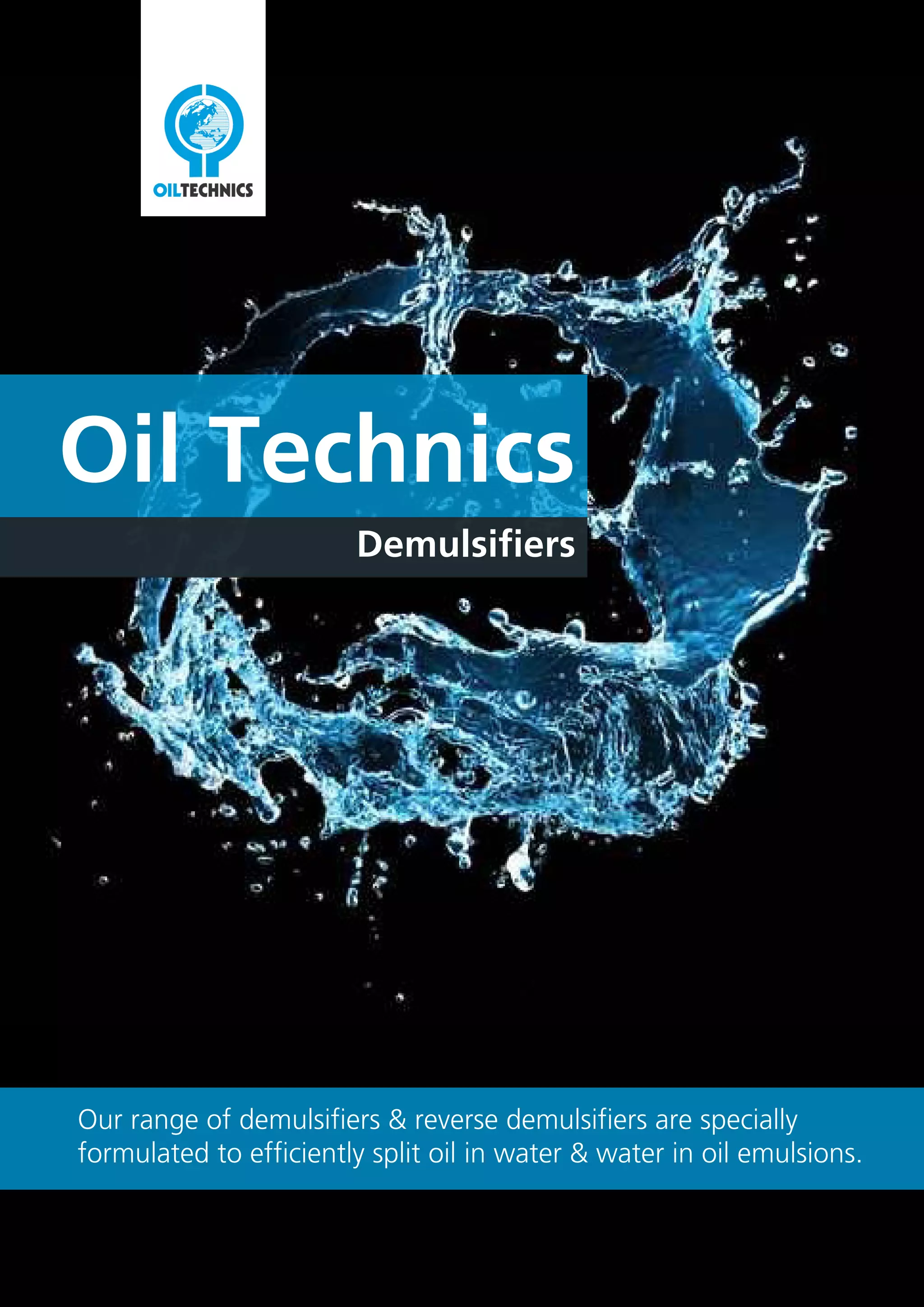 Oil Technics Ltd(OTL):Demulsifers. | PDF