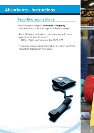 Oil Technics Lltd Spill Training Manual | PDF