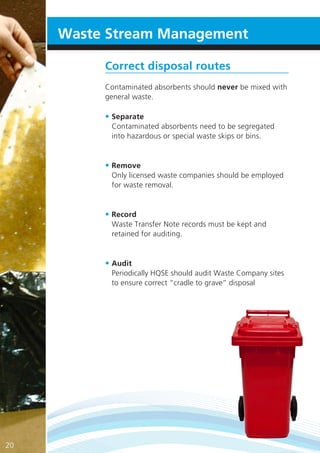 Oil Technics Lltd Spill Training Manual | PDF