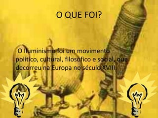 O iluminismo | PPTX