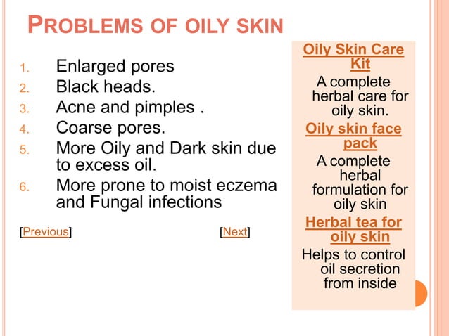 Ayurvedic Oily skin care | PPT