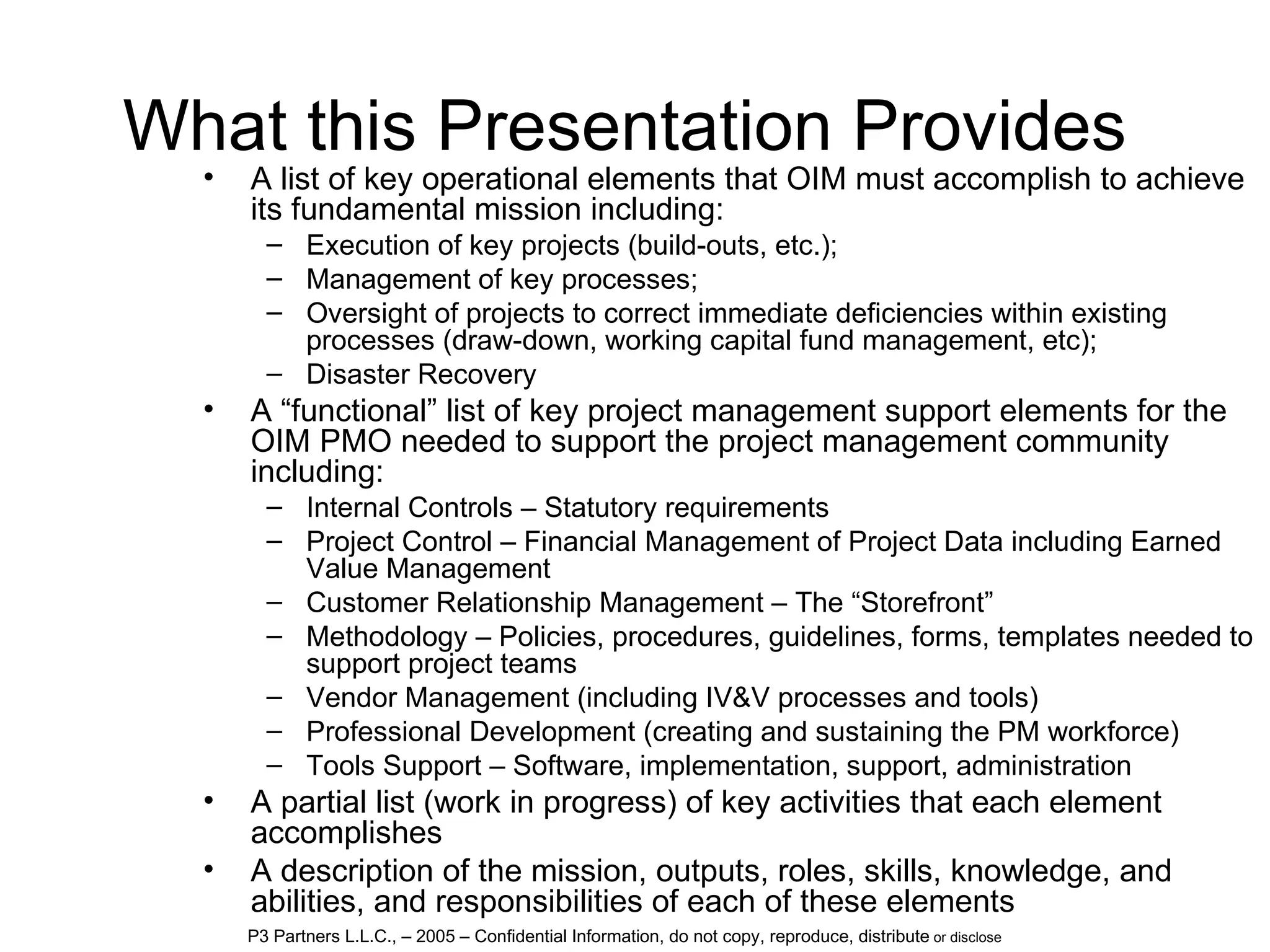 Oim Pmo It Governance Structure Cox | PPT