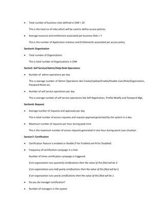 OIM Sizing Guide 11gR2PS1 | PDF