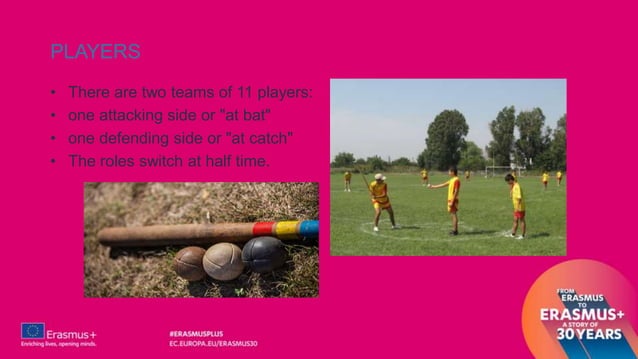 Oina-traditional romanian sport | PPTX | Baseball | Sports