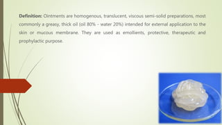 Ointment | PPTX