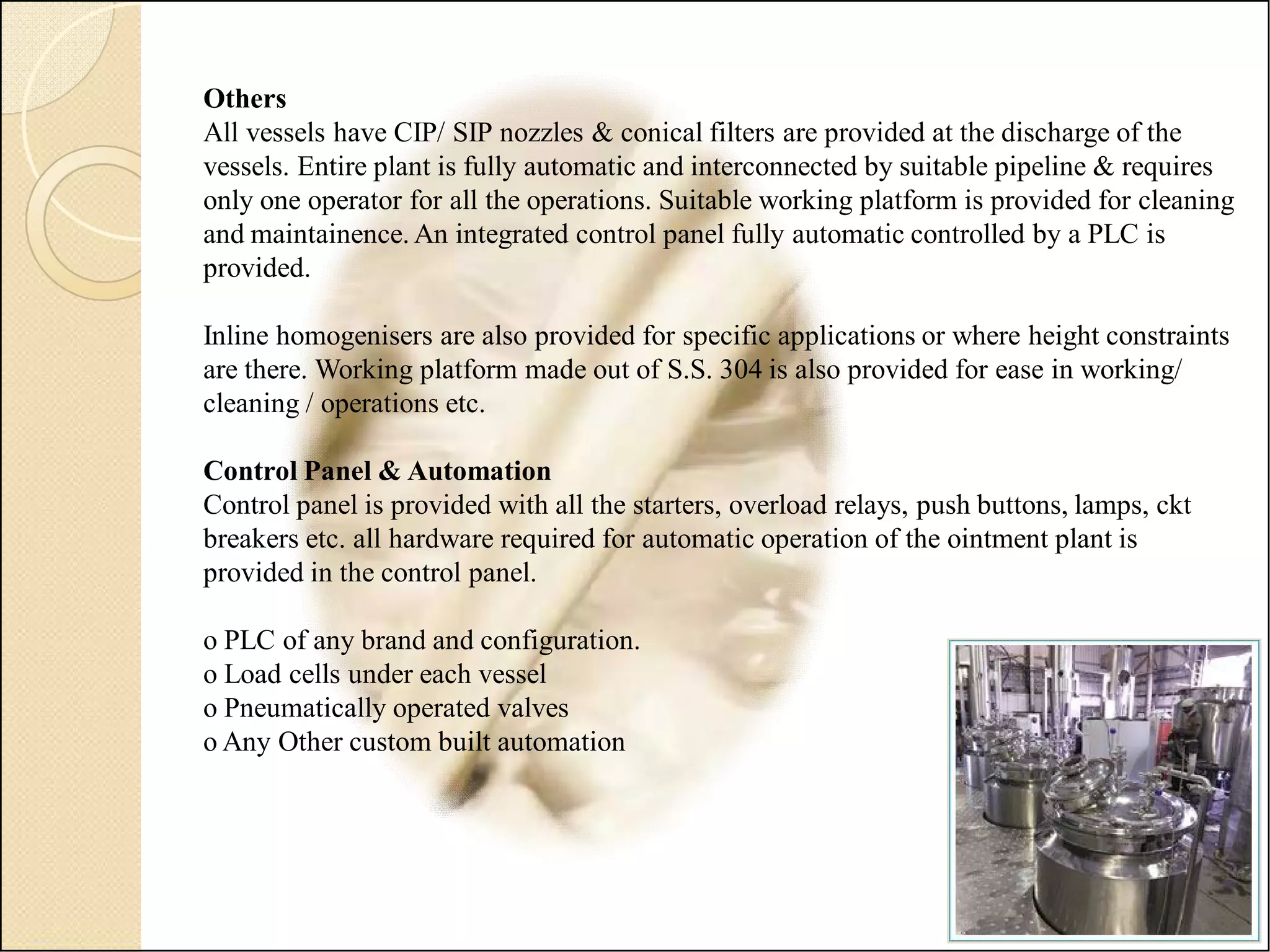 Ointment Toothpaste Cream Manufacturing Plant | PDF